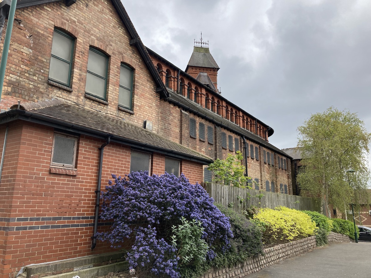 Inside Woodborough Road Baptist Church – Watson Fothergill Walk