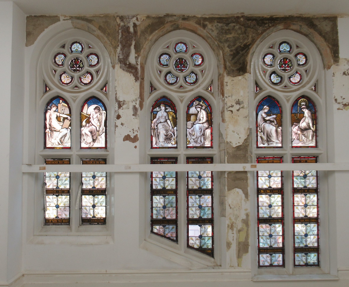 Inside Thurland Street Bank – Watson Fothergill Walk